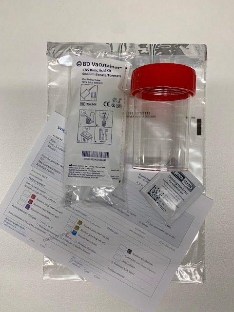 Kit CBU 10ml EN VRAC, lot de 10 – Laboratoire SYNLAB Barla