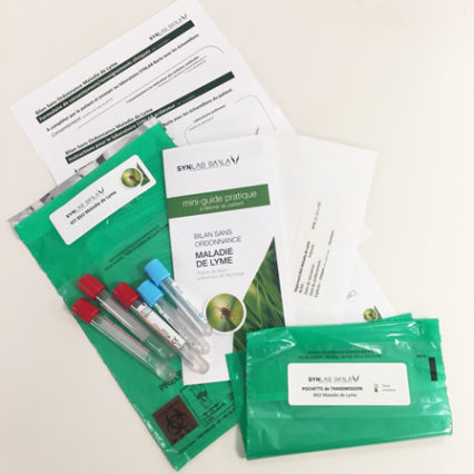 Kit Test Maladie de Lyme – Sans ordonnance – Laboratoire SYNLAB Barla