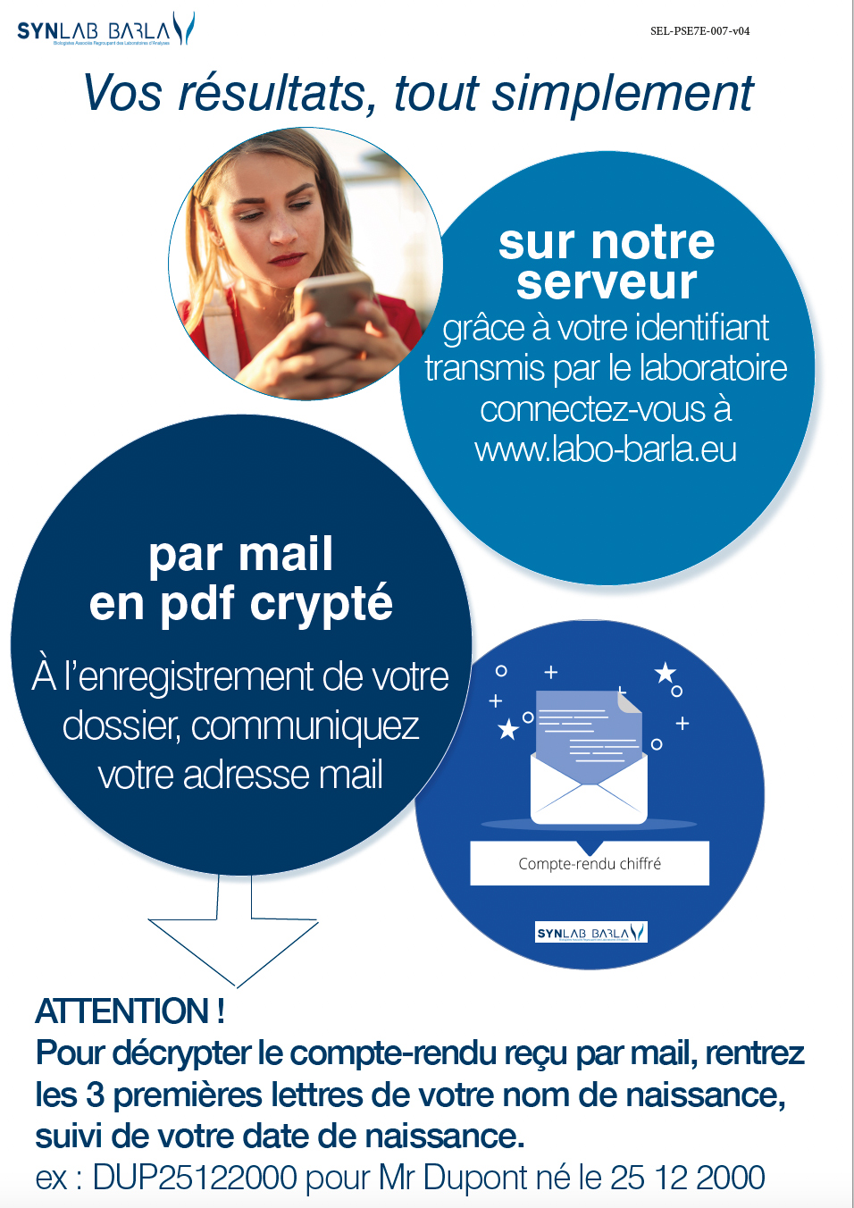 Nouveau système informatique au laboratoire SYNLAB Barla, du côté des ... Nouveau système informatique au laboratoire SYNLAB Barla, du côté des ...